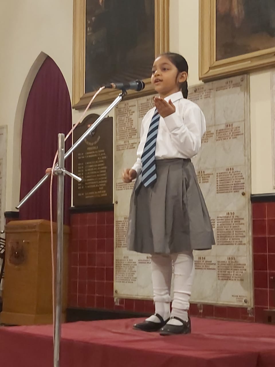 English Recitation Competition of Form 2 and 3 – The Rajkumar College