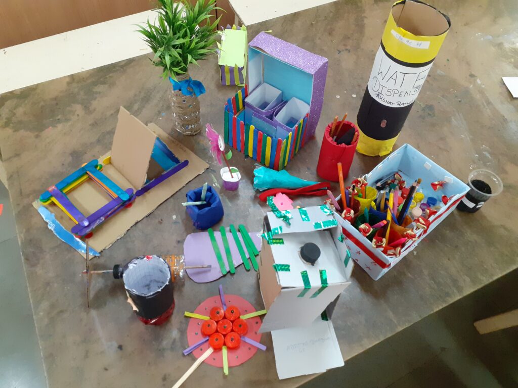 Best out of waste Competition – The Rajkumar College